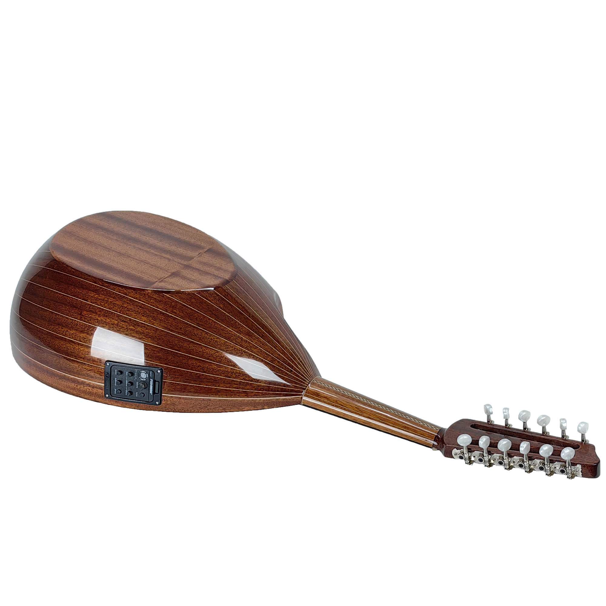 Turkish Electric Acoustic Oud Double Cut ELC07T - 900.00