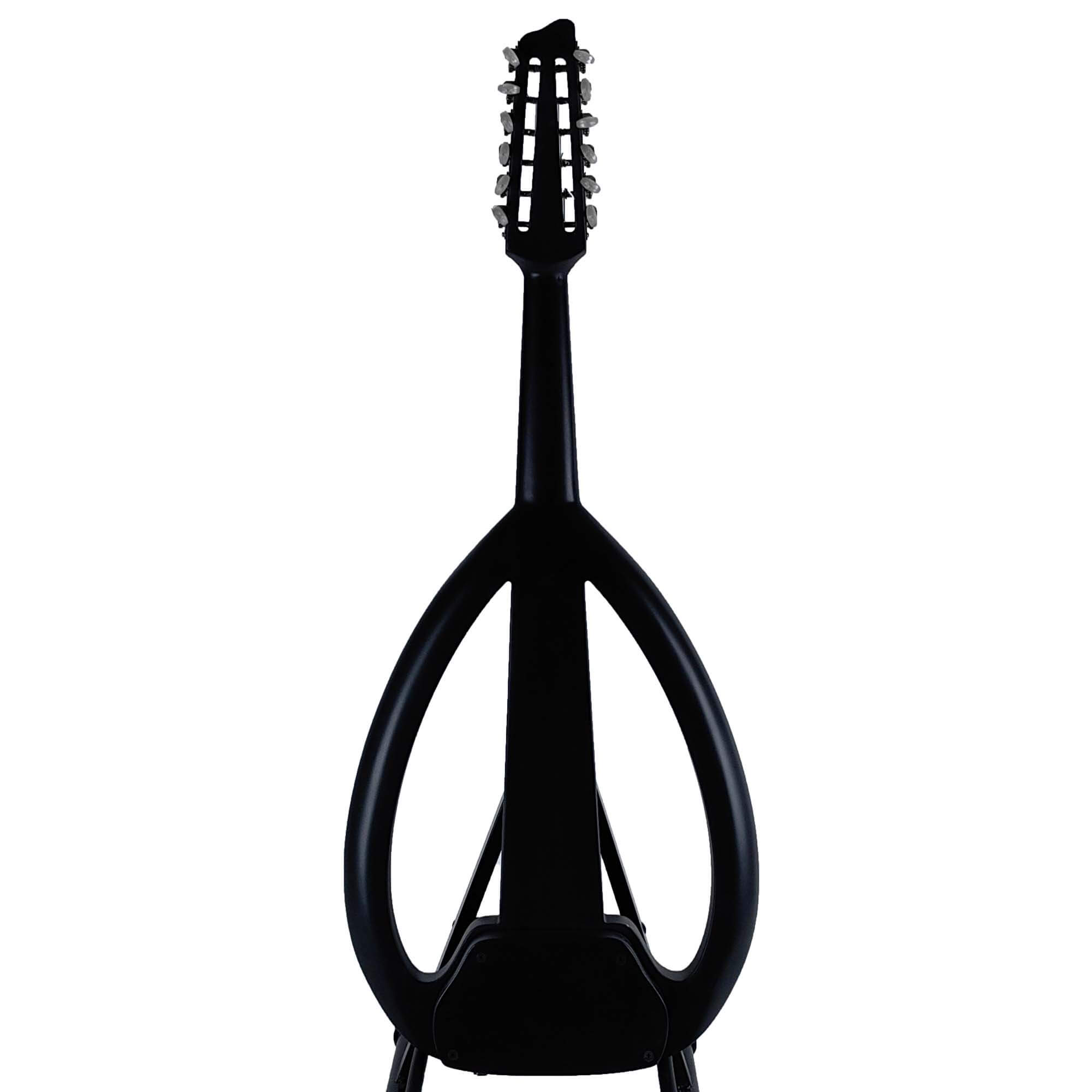 Turkish Electric Oud (Silent Oud) Clasic Desing Black Pearl ELC11T ...